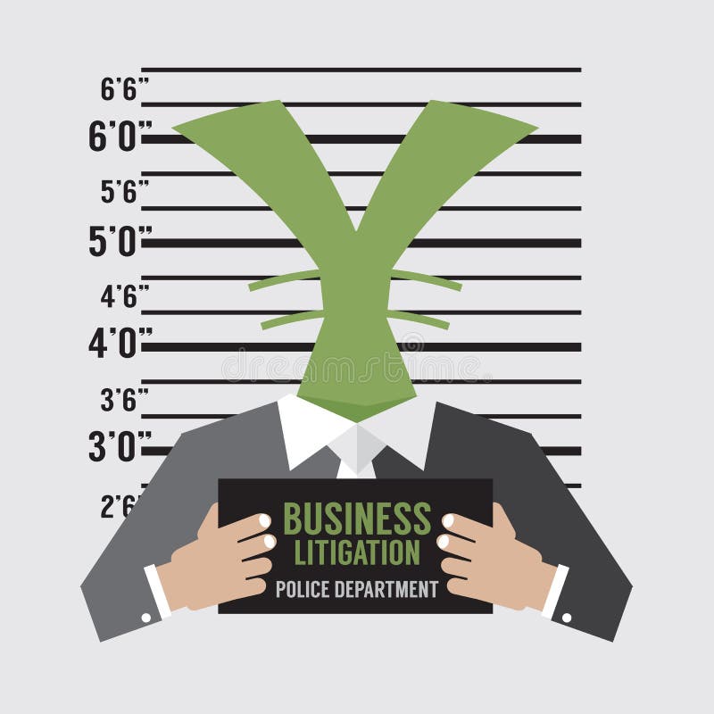 Concepto Del Pleito Del Negocio Ilustración del Vector - Ilustración de ...