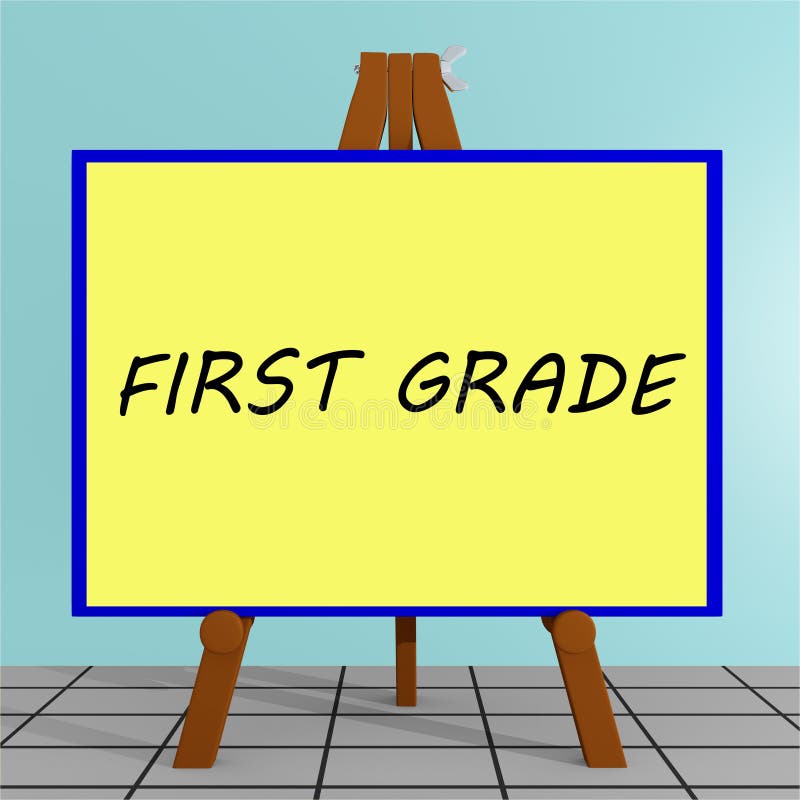 Primer grado es mágico ilustración del vector. Ilustración de ...