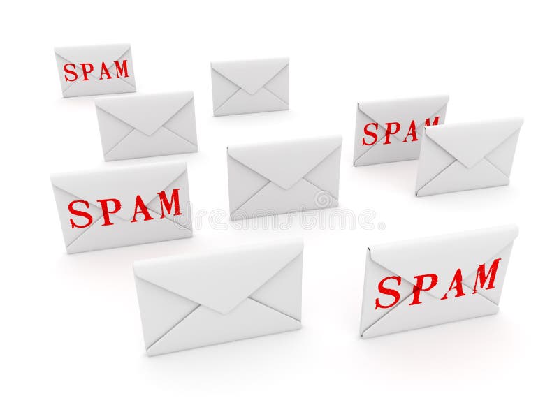 Concepto Del Spam Con El Sobre Stock de ilustración - Ilustración de ... Concepto Del Spam Con El Sobre Stock de ilustración - Ilustración de ...