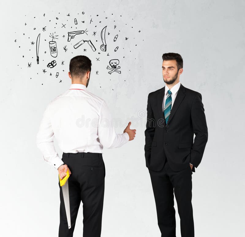 Concepto Despiadado Del Negocio Imagen de archivo - Imagen de diablo ...