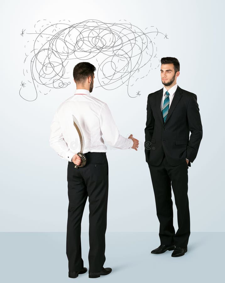 Concepto Despiadado Del Negocio Foto de archivo - Imagen de ilegal ...