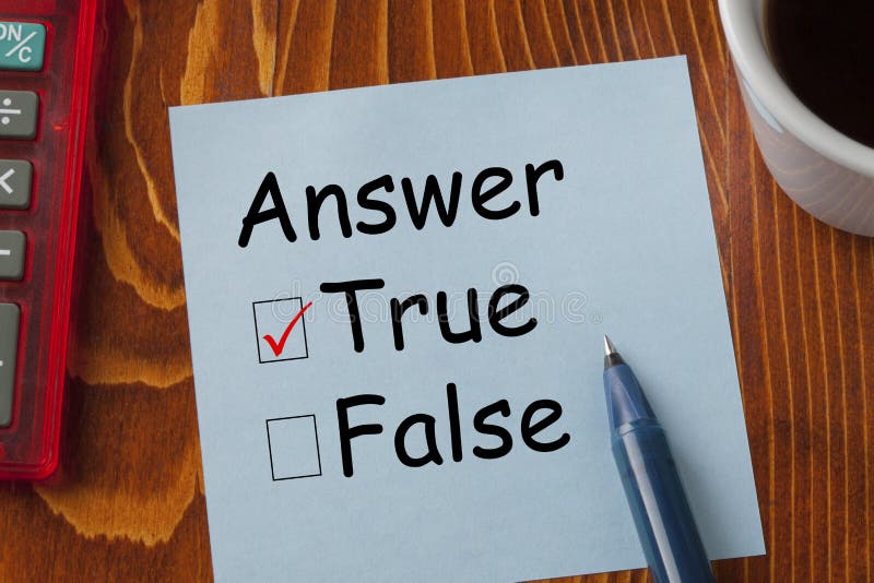 Concepto verdadero o falso foto de archivo. Imagen de asking - 168973846