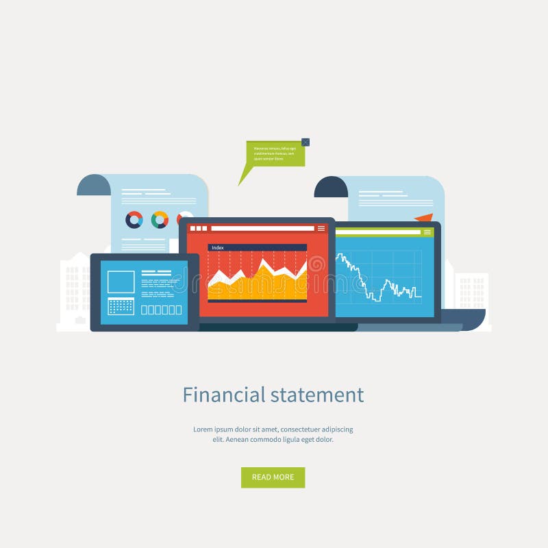 Financial Statement Analysis Stock Illustrations – 7,855 Financial ...