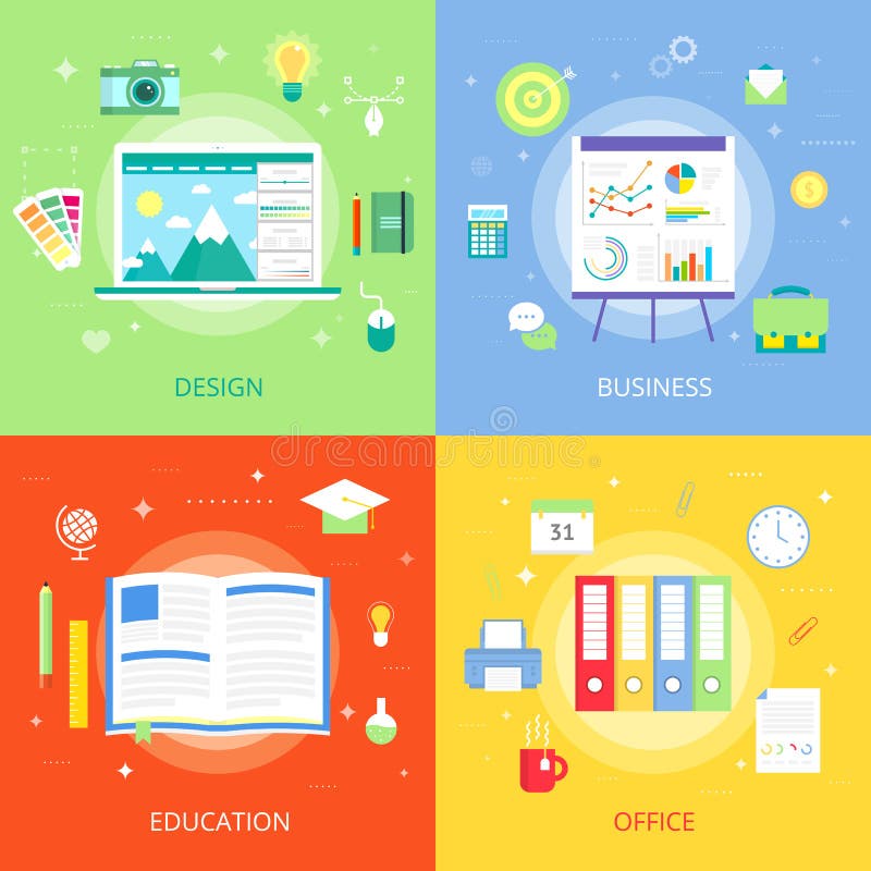 Concepts Creative Process Graphic Design, Education Development, Office ...