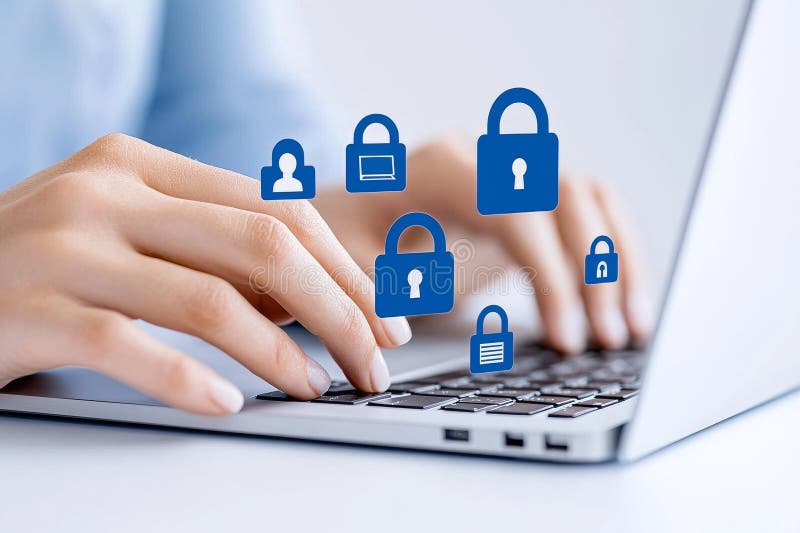 Essential Data Privacy Icon Protection Stock Photos - Free & Royalty ...