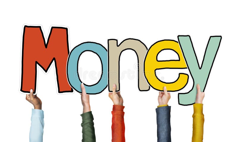 Concepts De Mots D'argent Isolés Sur Fond Blanc Image stock - Image du ...