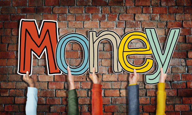 Mot De 'argent' Sur Le Fond Noir Photo stock - Image du objet, riche ...