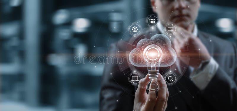 Concepts Ideas of Information Technology Stock Image - Image of digital ...