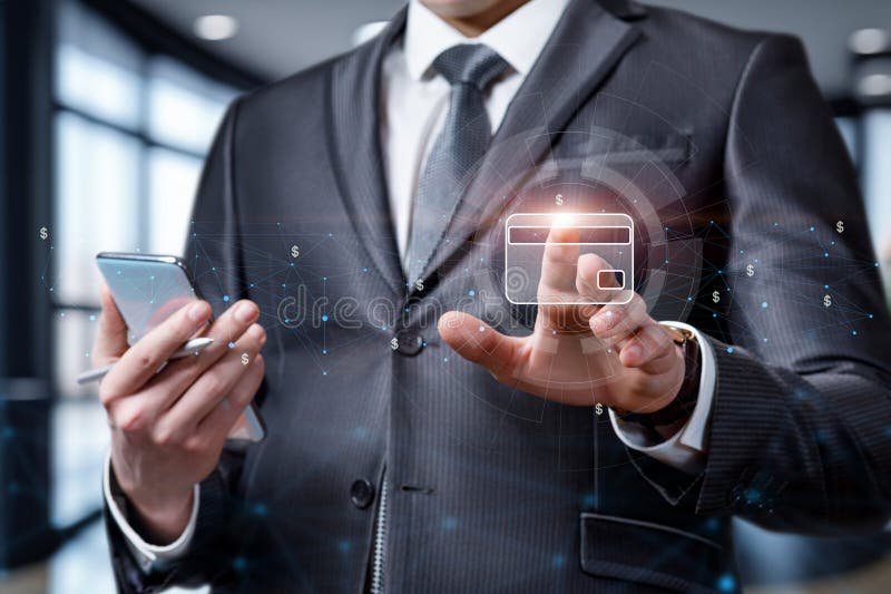 Concepts of Online Shopping Using Mobile Devices Stock Image - Image of ...