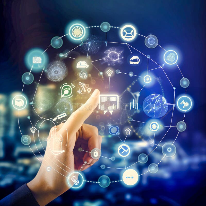 Concepts Relating To the Internet of Things, Generative AI Stock ...