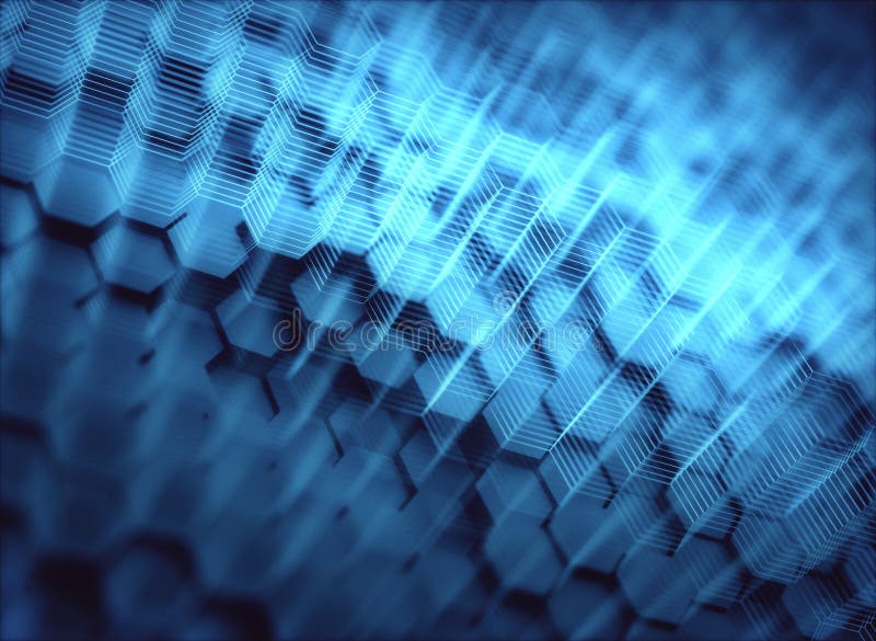 Graphene Structural Background Design Concept Stock Illustration ...