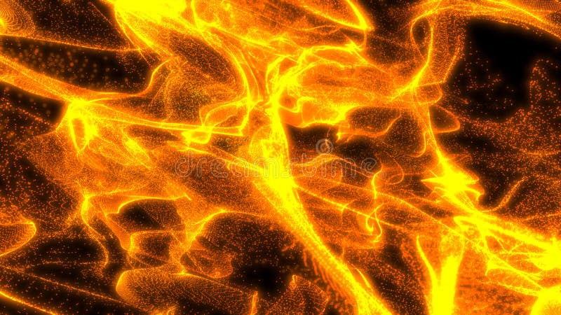 Conceptual Abstract of Quantum Scape. 3d Illustration Stock ...