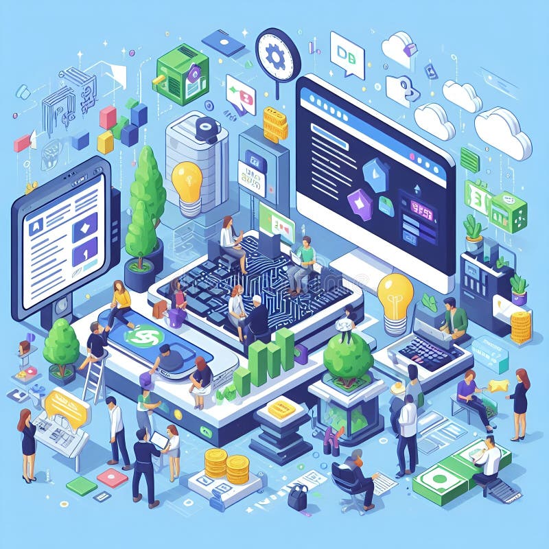 Smart Fintech Systems Stock Illustrations – 1,161 Smart Fintech Systems ...