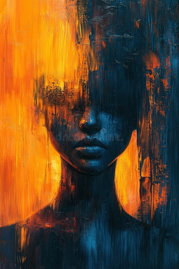 Conceptual Artwork Representing Complex Emotional Landscape of Anxiety ...