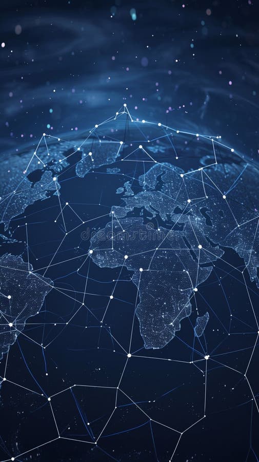 Conceptual Background Showcases Technology Network Data Connection and ... Conceptual Background Showcases Technology Network Data Connection and ...