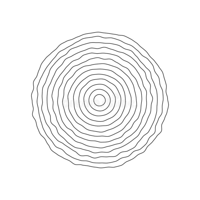 Vector Conceptual Background Tree Rings Stock Illustrations – 525 ...
