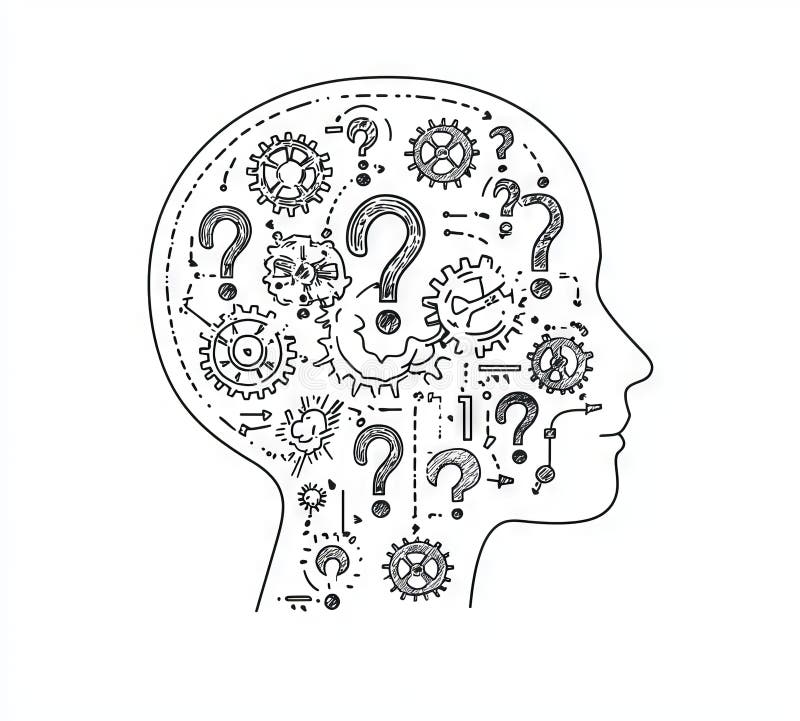 Brainstorming Icon Outline Style Stock Photos - Free & Royalty-Free ...