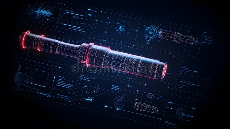 Conceptual Breakdown of Spaceship Features in Futuristic Digital ...