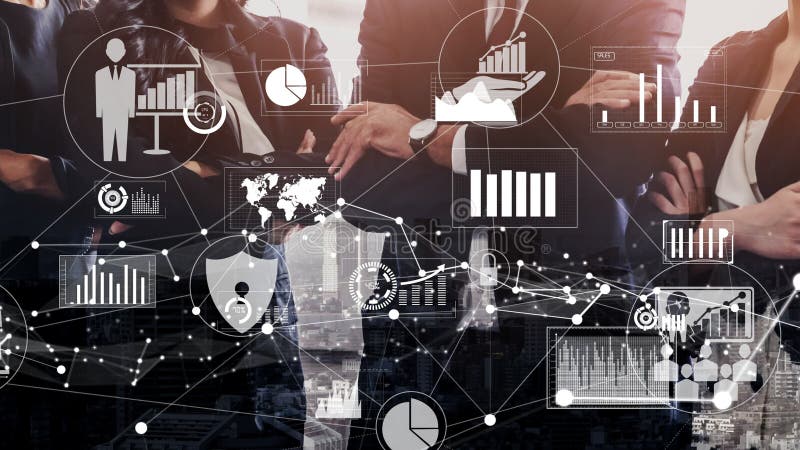 Conceptual Business Dashboard for Financial Data Analysis Stock Footage ...