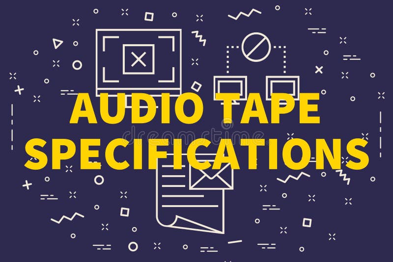 Tape Specifications Stock Illustrations – 10 Tape Specifications Stock ...