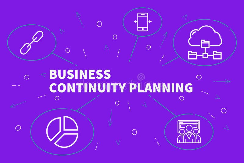 Business Continuity Planning Stock Illustration - Illustration of ...