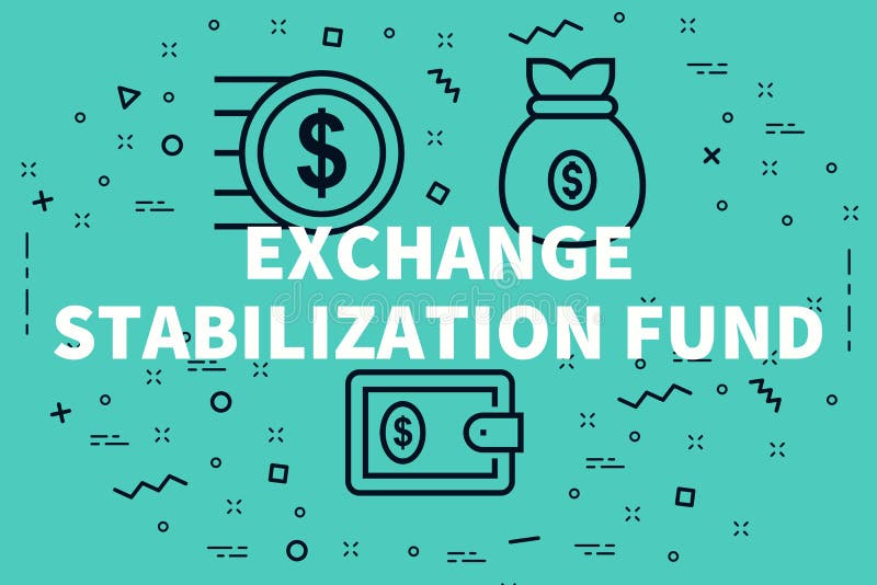 Conceptual Business Illustration with the Words Exchange Stabilization ...