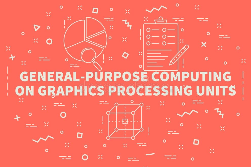 Conceptual Business Illustration with the Words General-purpose Stock Illustration ...