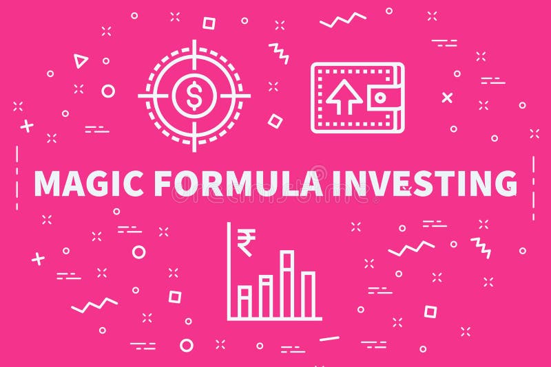 Conceptual Business Illustration with the Words Magic Formula in Stock ...