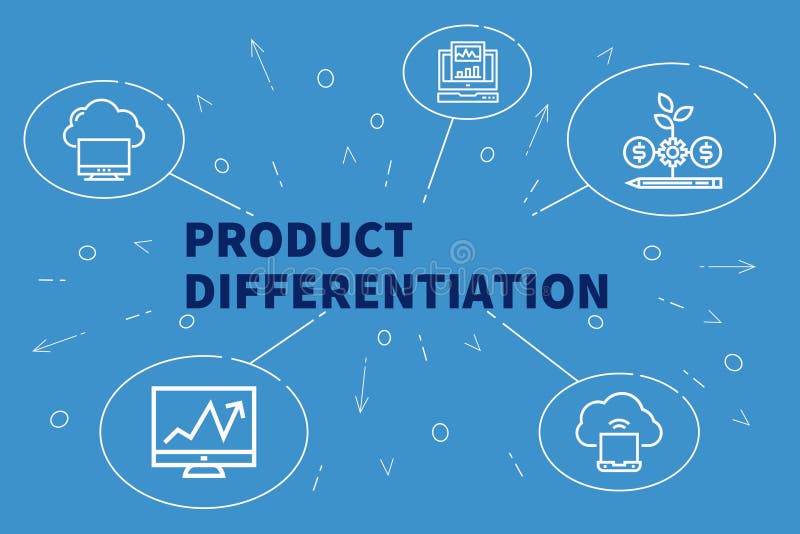 Product Differentiation Icon. Creative Element Design From Content ...