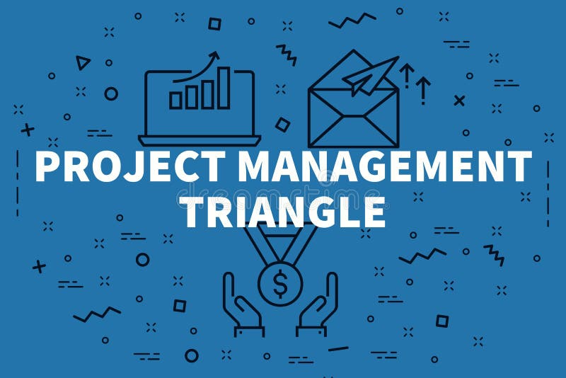 Project Management Triangle Stock Illustrations – 422 Project ...