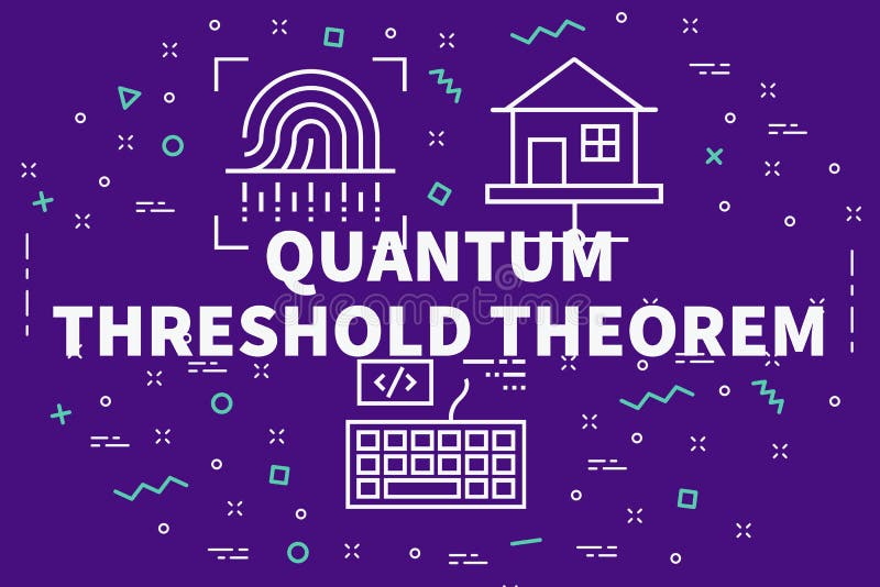 Conceptual Business Illustration with the Words Quantum Threshold ...