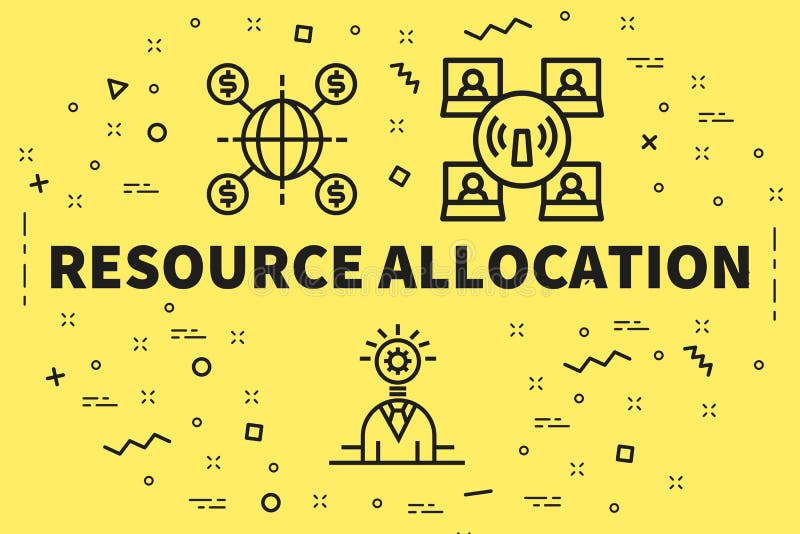 Resource Allocation Stock Illustrations – 1,149 Resource Allocation ...