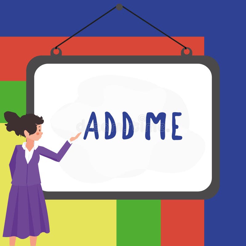 Conceptual Caption Add Me. Concept Meaning Asking Someone To Add ... Conceptual Caption Add Me. Concept Meaning Asking Someone To Add ...