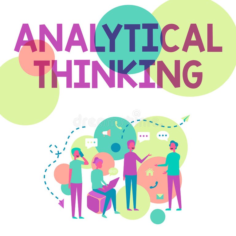 Caption Analytical Thinking Stock Illustrations – 22 Caption Analytical ...