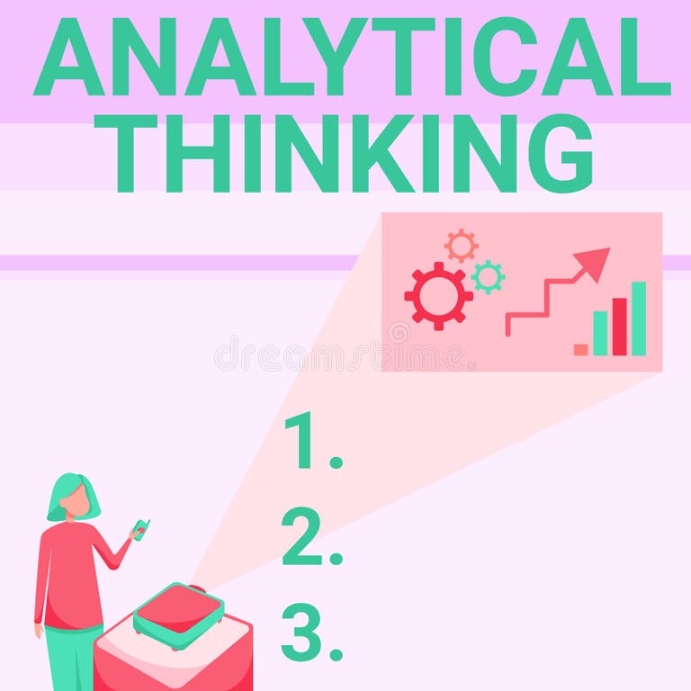 Caption Analytical Thinking Stock Illustrations – 22 Caption Analytical ...