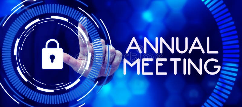 Text Caption Presenting Annual Meeting. Word Written on Yearly ... Text Caption Presenting Annual Meeting. Word Written on Yearly ...