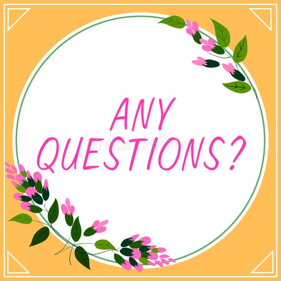 Conceptual Caption Any Questions Question. Word for Allowing Any ...