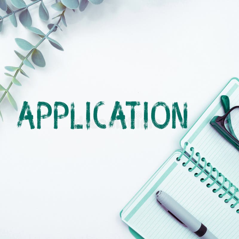 Conceptual Caption Application. Conceptual Photo an Order for Something ...