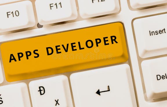 Conceptual Caption Apps Developer. Business Overview Setting Oneself on ...