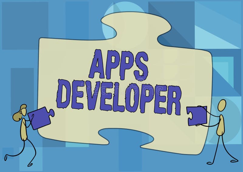 Text Showing Inspiration Apps Developer. Business Concept Graphic ...