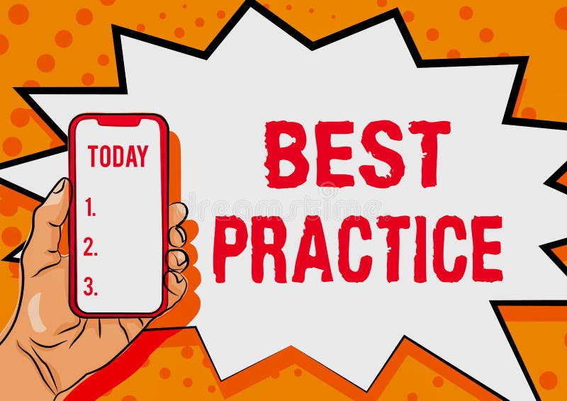 Conceptual Caption Best Practice. Internet Concept Commercial ...