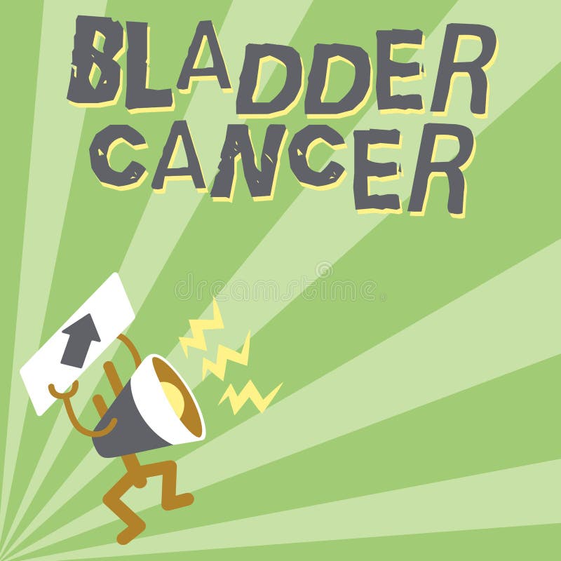 Conceptual Caption Bladder Cancer. Business Concept Form of Cancer that ...