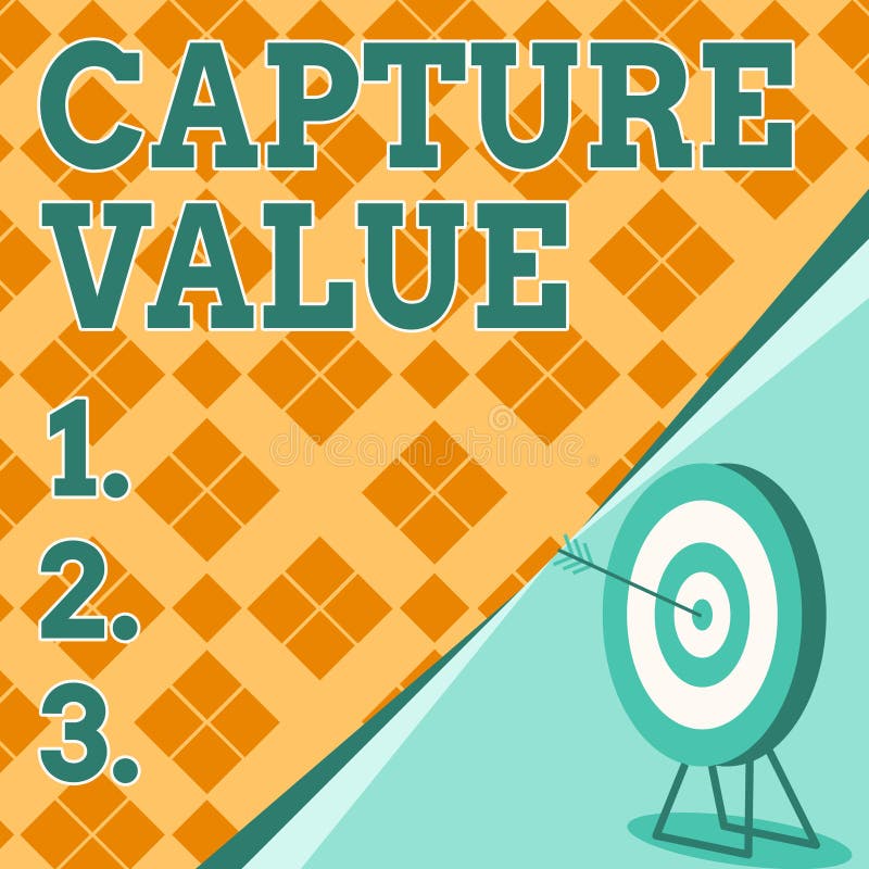 Conceptual Caption Capture Value. Word for Customer Relationship ...