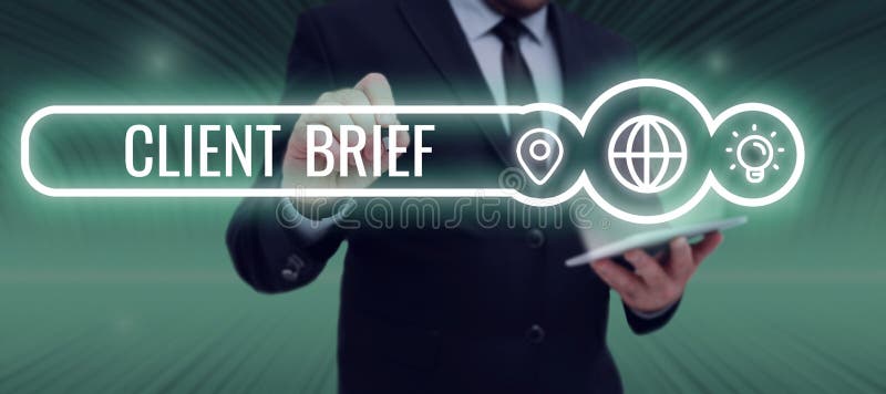 Conceptual Caption Client Brief. Business Idea the Document Granted by ...