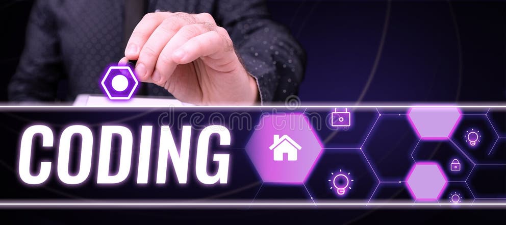 Conceptual Caption Coding. Word for Assigning Code To Something for Classification ...