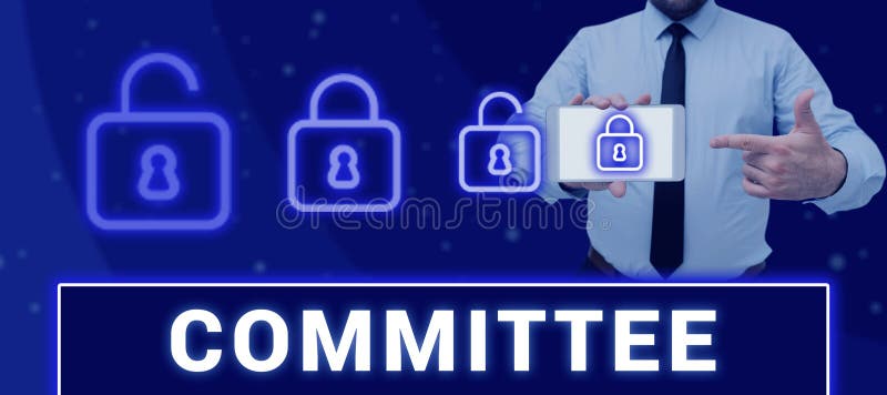 Conceptual Caption Committee. Conceptual Photo Group of People ...