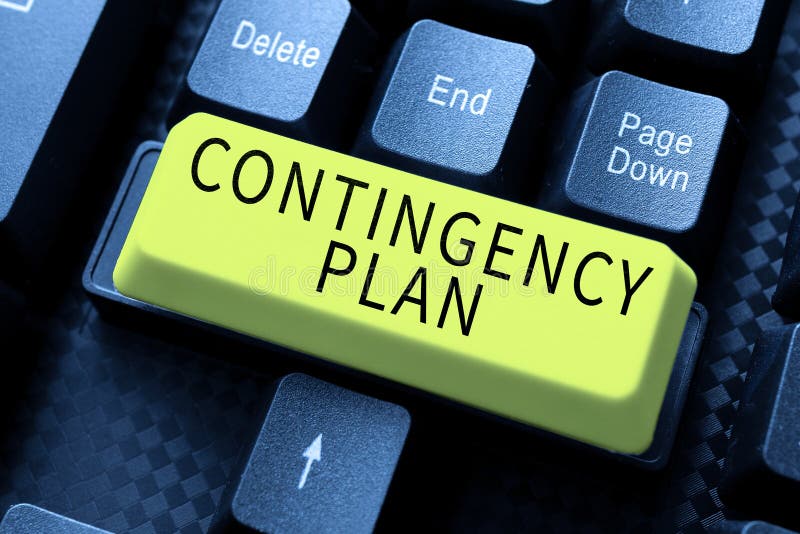 Conceptual Caption Contingency Plan. Conceptual Photo Appears in ...