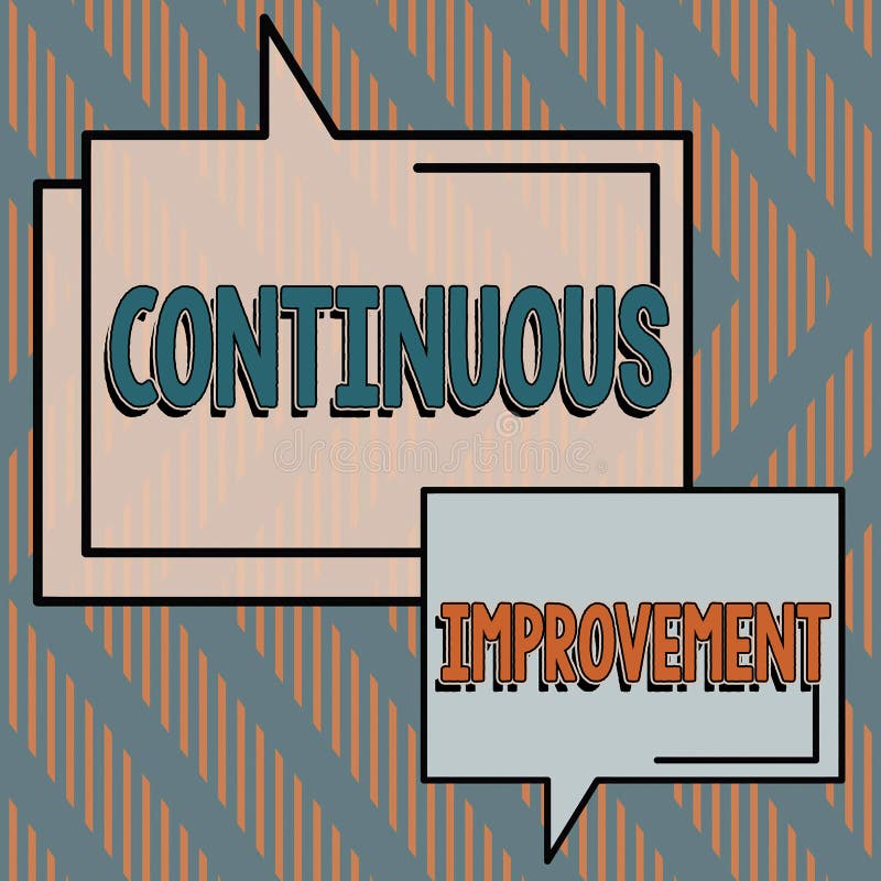 Text Showing Inspiration Continuous Improvement. Conceptual Photo ... Text Showing Inspiration Continuous Improvement. Conceptual Photo ...
