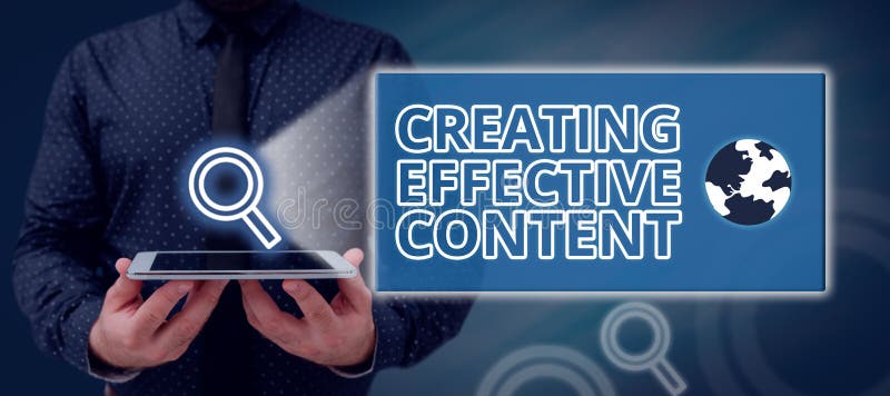 Conceptual Caption Creating Effective Content. Conceptual Photo ... Conceptual Caption Creating Effective Content. Conceptual Photo ...