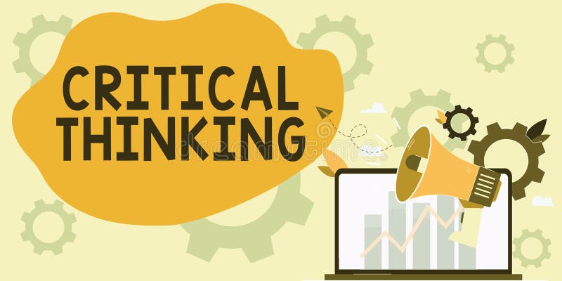 Conceptual Caption Critical Thinking. Word for Sequence of Stages of a ...